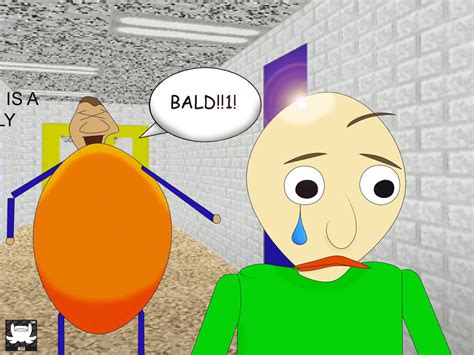 Baldi Is Bald By Themightyloser On Deviantart