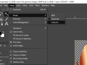 GIMP Vector Graphics Different Steps Of GIMP Vector Graphics
