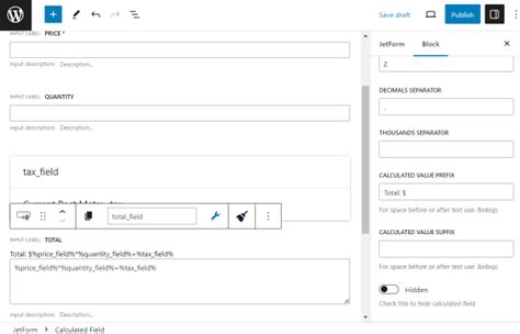 How To Use Hidden And Calculated Field Types — Jetformbuilder Crocoblock