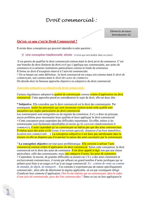 Droit Commercial Notes Warning Tt Undefined Function 32 Warning Tt Undefined Function 32