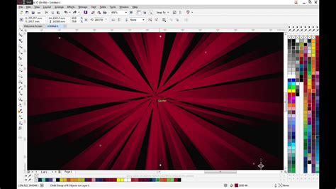 Efek Cahaya Corel Draw YouTube