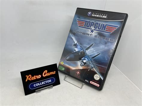 Gamecube Nintendo Top Gun Combat Zones Cib Pal Retro Game Collector