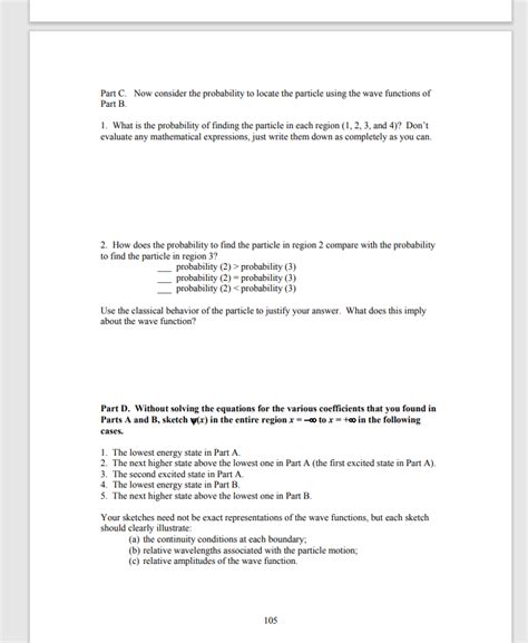Solved In This Calculation You Will Analyze The Quantum Chegg Com