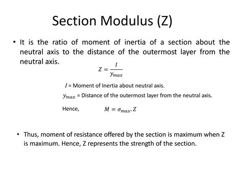 Lecture 6 Flexural Formula Pptx