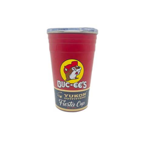 Buc Ees Fiesta Cup 20 Oz Stainless Steel Tumbler With Iconic Beaver Johnnys Goods