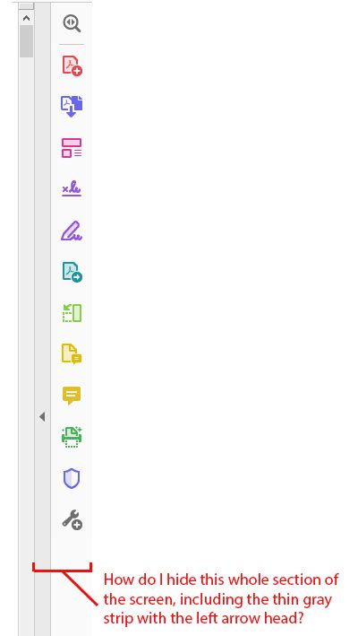 Problem After Hiding Tools Pane Adobe Community 11130443