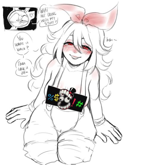 Rule 34 Angry Breasts Out Dialogue Jax The Amazing Digital Circus Overalls Ribbon Self