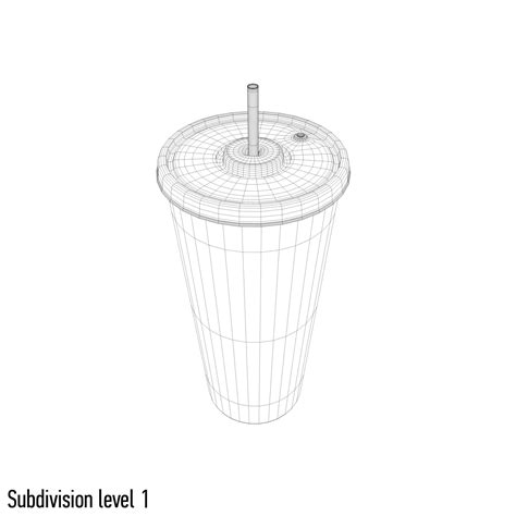 패스트 푸드 음료 컵 3d 모델 20 3ds C4d Dae Fbx Obj Free3d