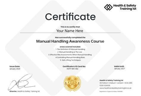 £6 00 14 00 Online Manual Handling Course Sale Now On