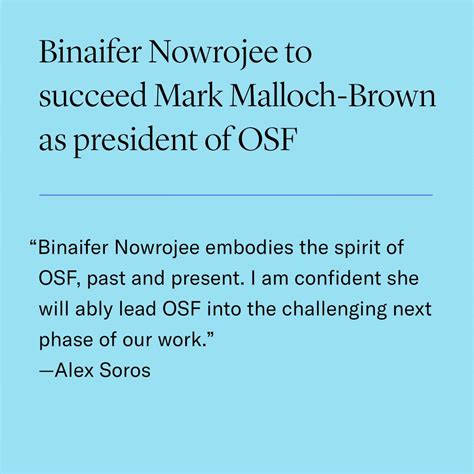 Binaifer Nowrojee Who Has Been Open Society Foundations