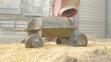 This Fun Robot For Farmers Is Like An Rc Car With Augers For Wheels