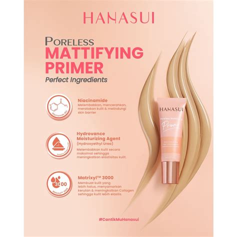 Jual Hanasui Poreless Mattifying Primer Base Primer Shopee Indonesia