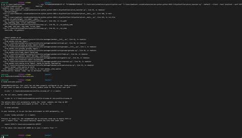 Conda Activation Issues After 201910 Update And Conda 46 · Issue
