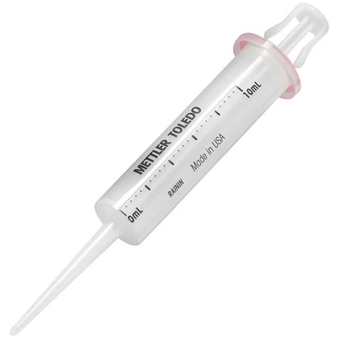 Syringe Tips Nanorep 10 Ml 1001 Overview Mettler Toledo
