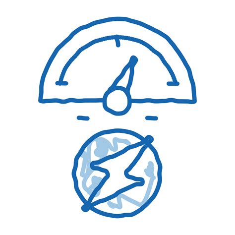 Electro Car Charge Sensor Doodle Icon Hand Drawn Illustration 17795306 Vector Art At Vecteezy