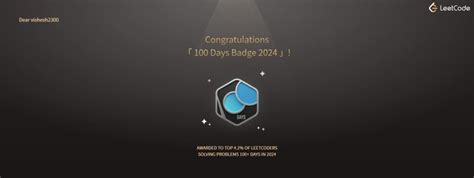 Vishesh Pandey On Linkedin Leetcode 100dayschallenge