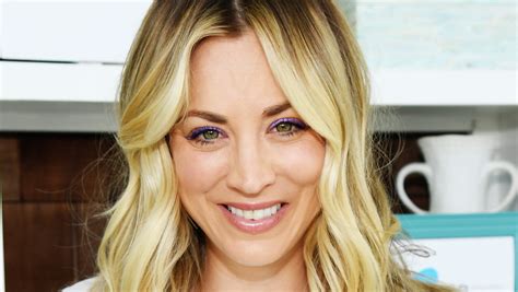 Kaley Cuoco Smile Tongue