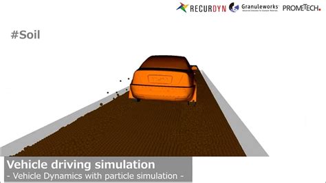particleworks granuleworks recurdyn｜driving simulation｜prometech