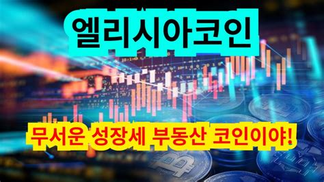 엘리시아코인전망엘리시아코인분석엘리시아코인정보 엘리시아 코인 무서운 성장세 부동산 코인이야 Youtube