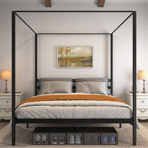 15 Black Canopy Beds For Every Style And Budget 10 Stunning Homes