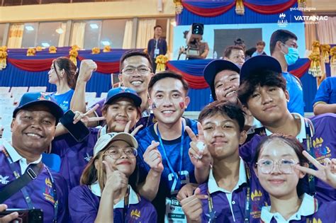 អបអរព្រឹត្តិការណ៍ស៊ីហ្គេមលើកទី៣២នៅកម្ពុជា