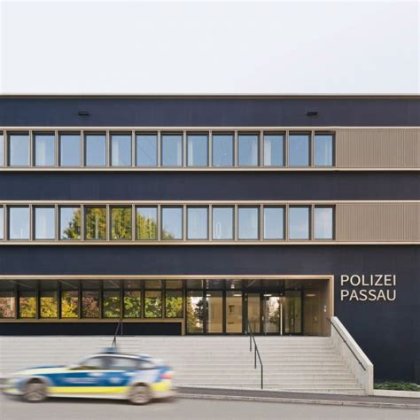Wulf Architekten Creates Strong Yet Elegant Police Station In Bavaria