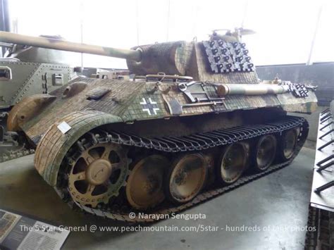 German Panzer V Panther Tank Canadian War Museum