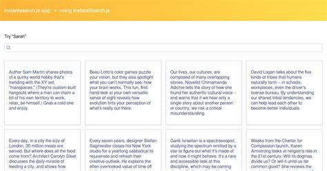 Instantsearchjs Forked Codesandbox