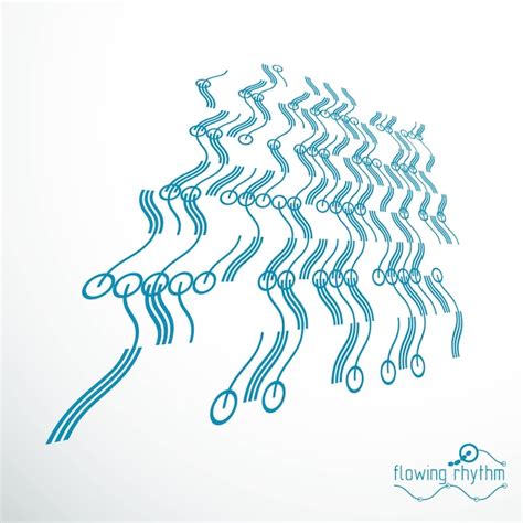 Premium Vector Abstract Lines Background Engineering Technology