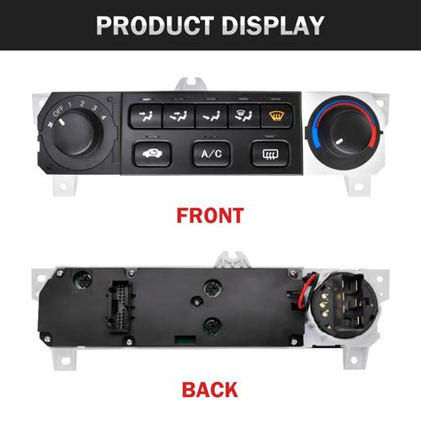 Ac Heater Climate Control Module For 1998 2000 Honda Accord 79600 S84 A01za Ebay