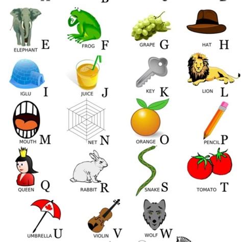 آموزش لغات انگلیسی با تصویر برای کودکان