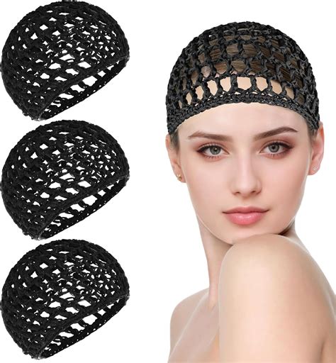 Okammy Hair Wrap Nets For Women Sleep 3 Pack Hairnets