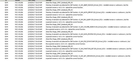 error calling r 3 to get table data sap erp bw businessobjects board