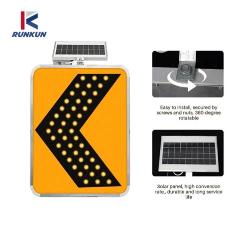 High Visibility Custom Aluminum Reflective Solar Road Flashing Led