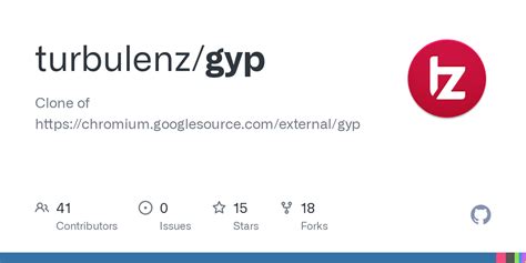 Github Turbulenz Gyp Clone Of Https Chromium Googlesource External Gyp