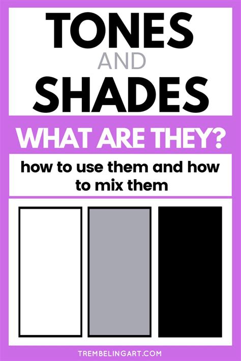 What Are Tints Tones Shades And Hues Monochrome Painting Acrylic Painting Tips Tints