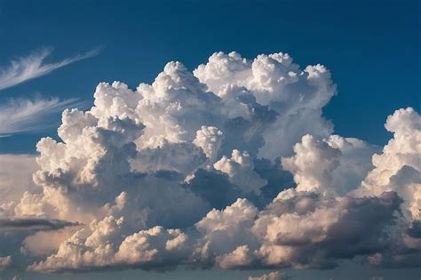 Premium Photo Beautiful Natural Clouds In The Sky