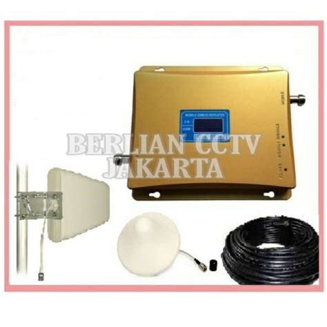 Jual REPEATER GSM DUAL BAND PENGUAT SINYAL SIGNAL HP 2G 3G 4G 2100MHZ Di Seller Silvanna