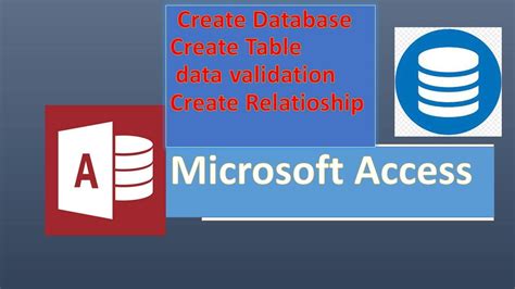Msaccess Dbms Create Databasecreate Tablecreate Formcreate Relationship In Amharic Simex