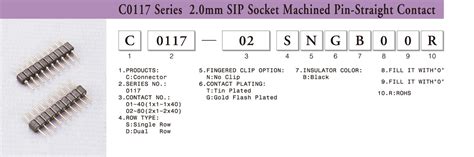 Buy Wholesale Taiwan C0117series 20mm Sip Socket Machined Pin Straight Conntact And Socket Buy Wholesale Taiwan C0117series 20mm Sip Socket Machined Pin Straight Conntact And Socket