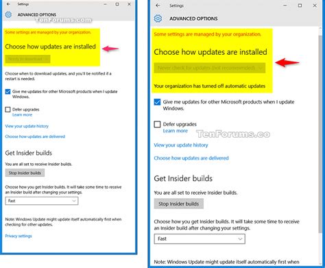 Enable Or Disable Windows Update Automatic Updates In Windows 10 Page 17 Tutorials