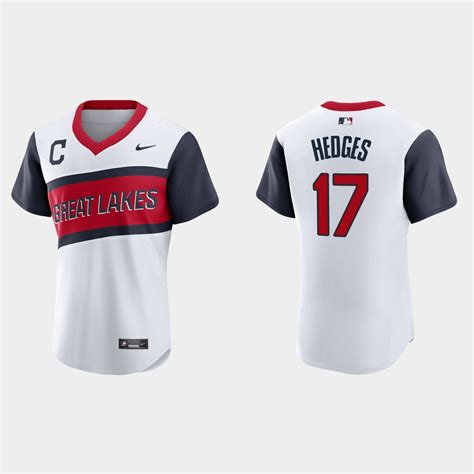 Austin Hedges Cleveland Indians 2021 Little League Classic Home Jersey