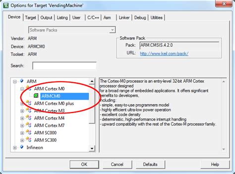 Tutorial Interacting With The Keil Uvision Ide Step 2 Redblocks