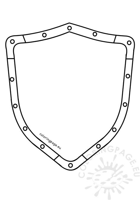 Link Shield Coloring Pages Coloring Pages