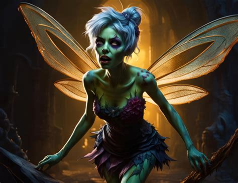 Zombie Tinkerbell 1 By Isuneek On Deviantart
