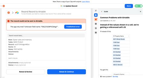 Im Getting This Error Message The App Returned Not Found Zapier Community