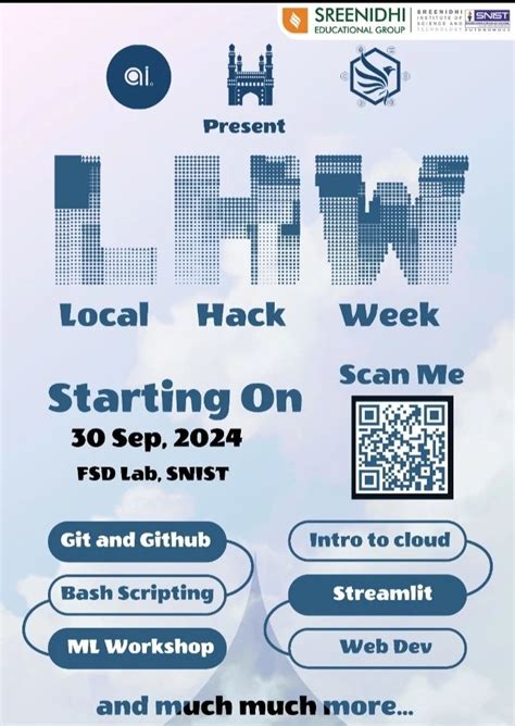 Lhwsnist24 Techworkshop Streamlit Git Github Machinelearning Bashscripting Techskills