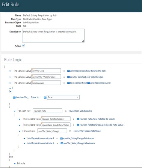 Default Salary Associated With The Grade Rate While Creating A Requisition Using A Job — Cloud