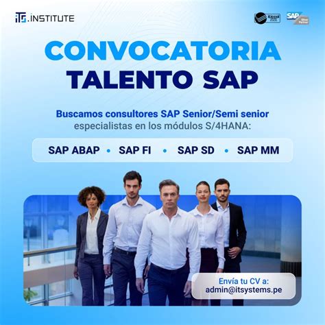 Its Institute Bolsa De Trabajo Postula Y Participa En Proyectos Sap