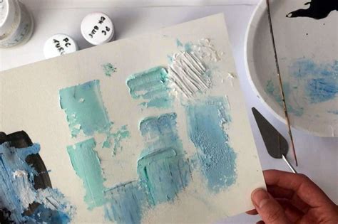 Easy Structure Paste Techniques Kore Sage Art